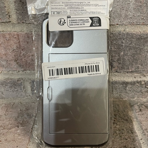 Cell Phones & Accessories | Silver Phone Case For Iphone 12 Pro | Poshmark